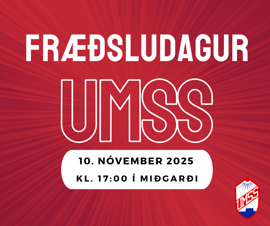 Fræðsludagur UMSS 2025 | Ungmennasamband Skagafjarðar